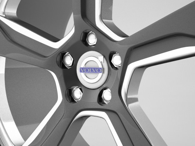 Volvo S60 rims collection 3D model | CGTrader