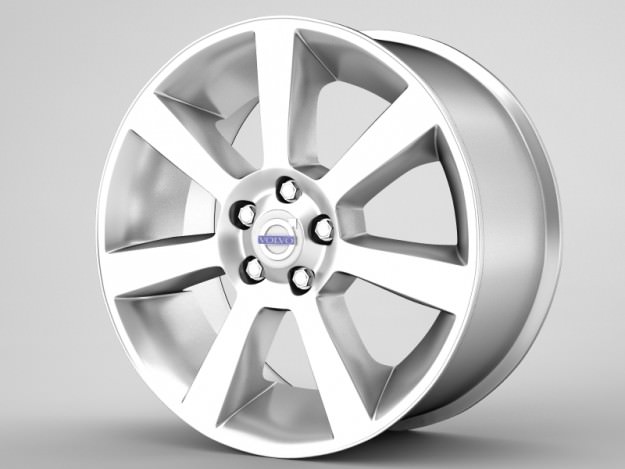 Volvo S60 rims collection 3D model | CGTrader