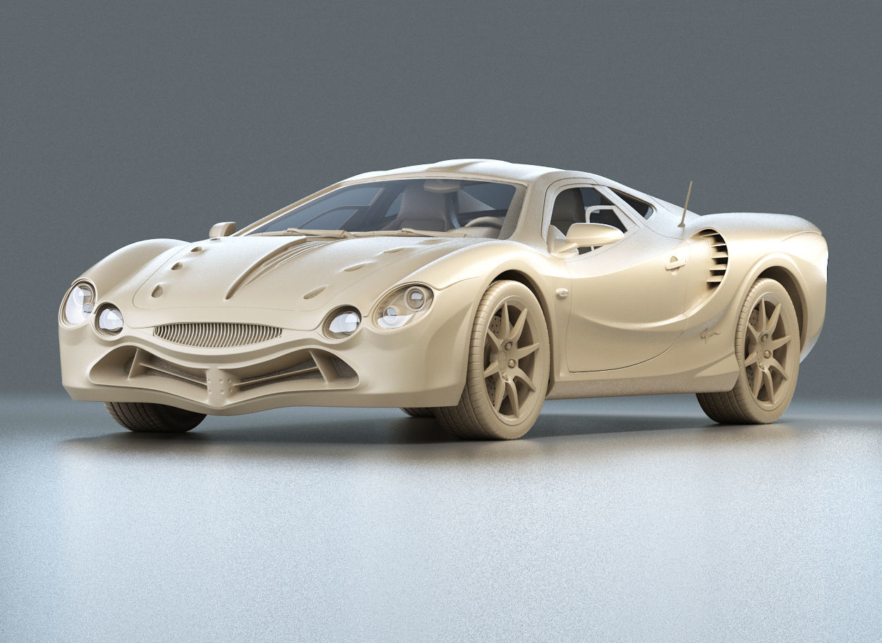 Mitsuoka Orochi 3D model | CGTrader