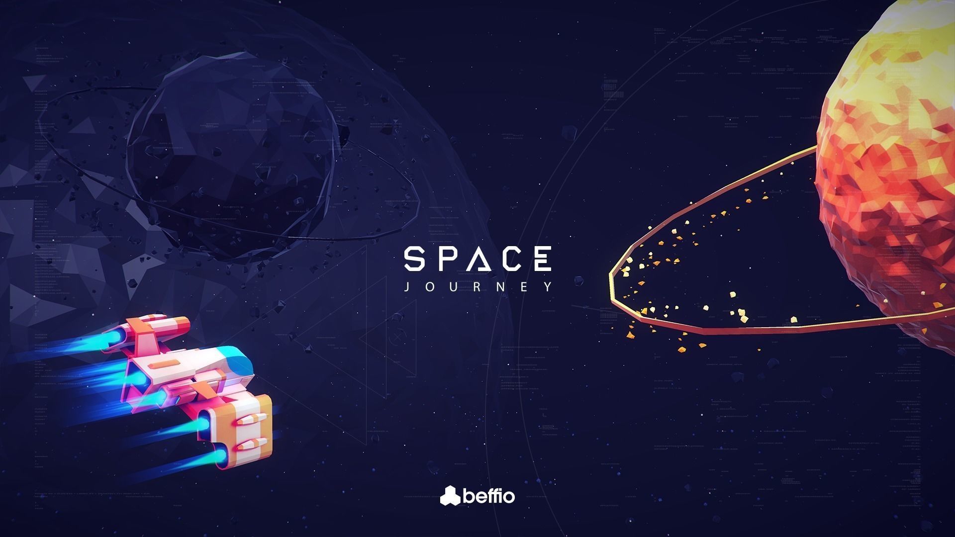 3D model Space Journey VR / AR / low-poly animated | CGTrader