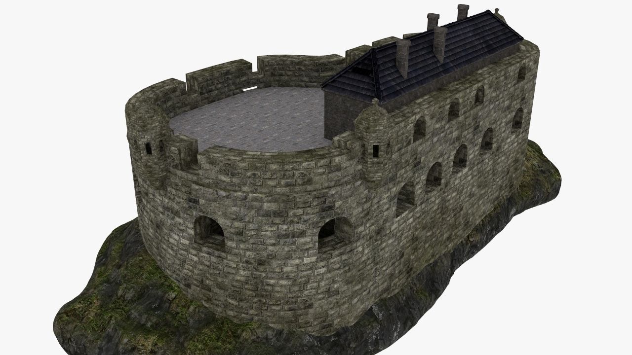 Coastal defense fort 3D model | CGTrader