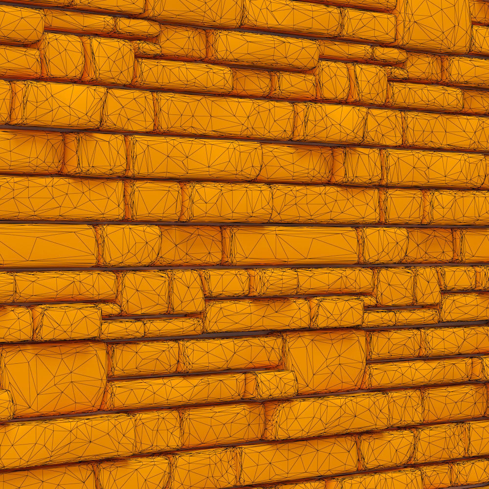 Clinker brick 3D model | CGTrader