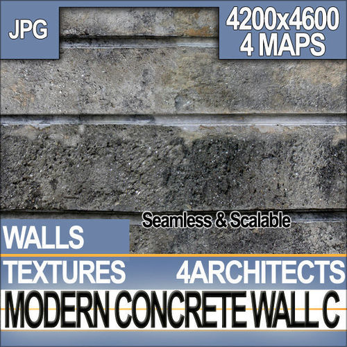 Modern Concrete Wall C Texture | CGTrader