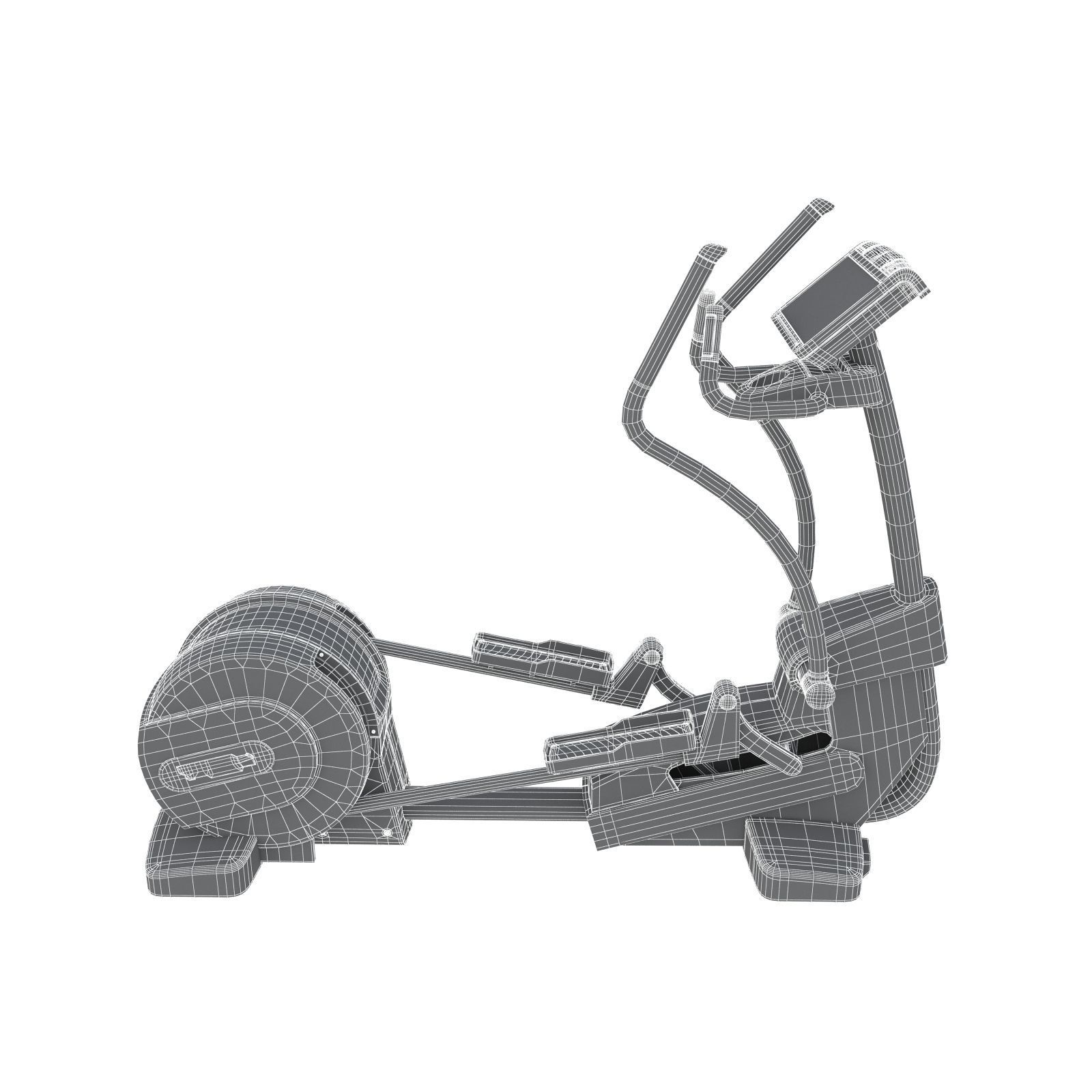 Technogym - Elliptical Cross Trainers - Excite Synchro 3D model | CGTrader