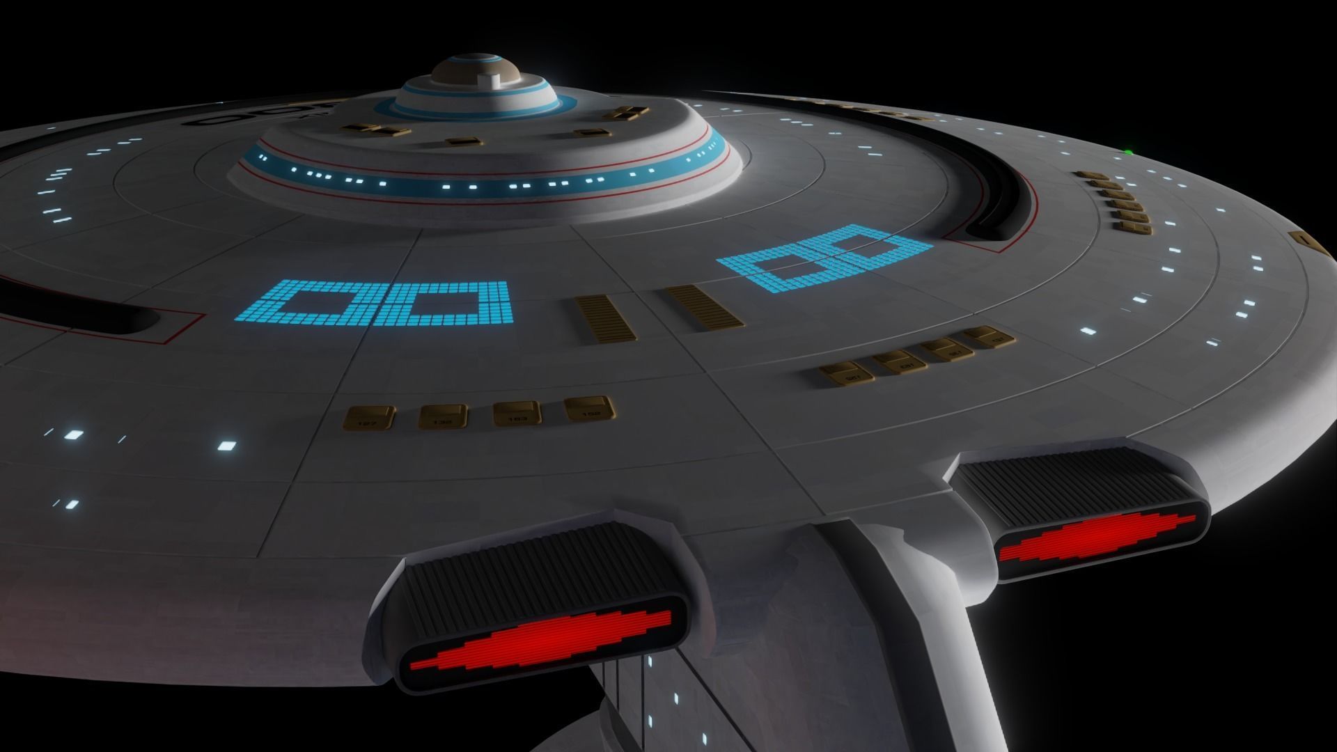 Phoenix Class Crusier v2 3D model | CGTrader