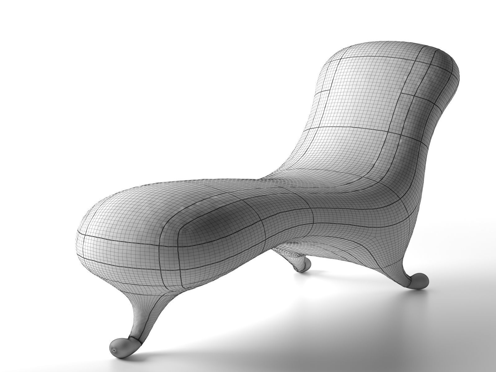 Lockheed Lounge 3D model | CGTrader