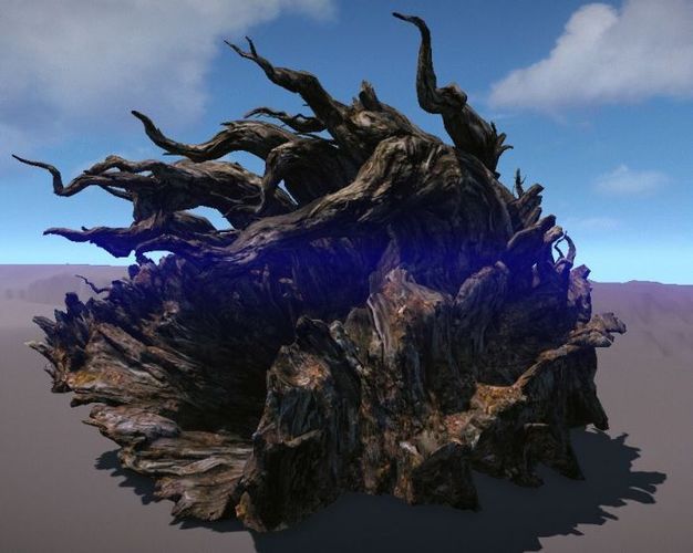 3D model Ancient Tree V9 VR / AR / low-poly | CGTrader