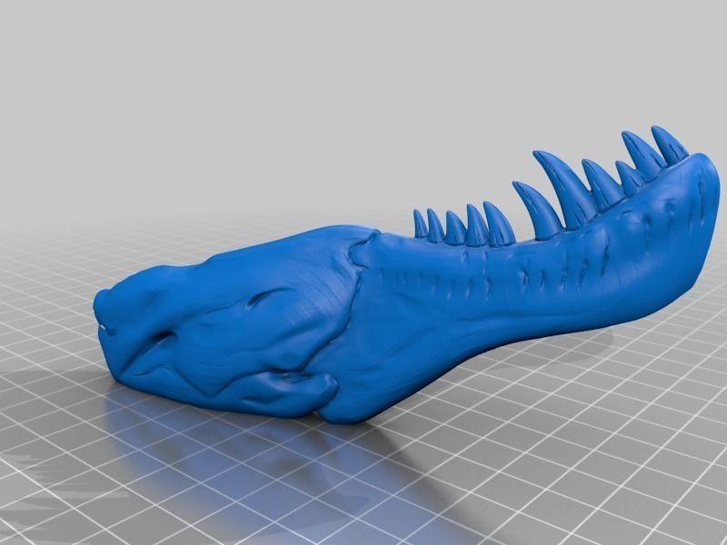 Exploded T-Rex Skull free 3D model 3D printable | CGTrader