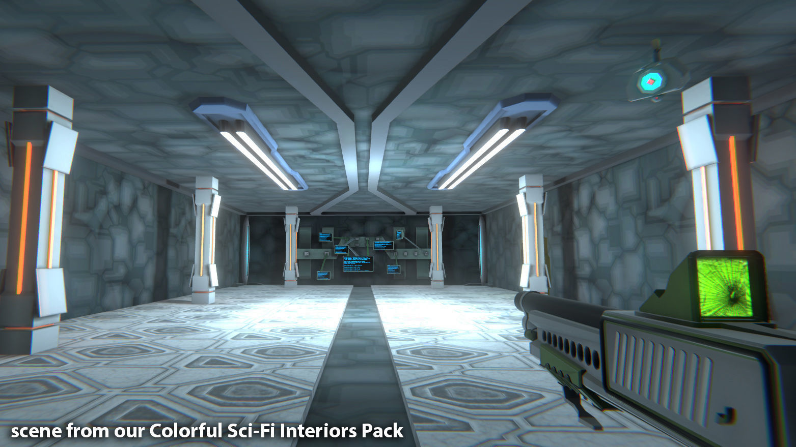 Shotgun Sci-Fi Weapon free VR / AR / low-poly 3D model | CGTrader