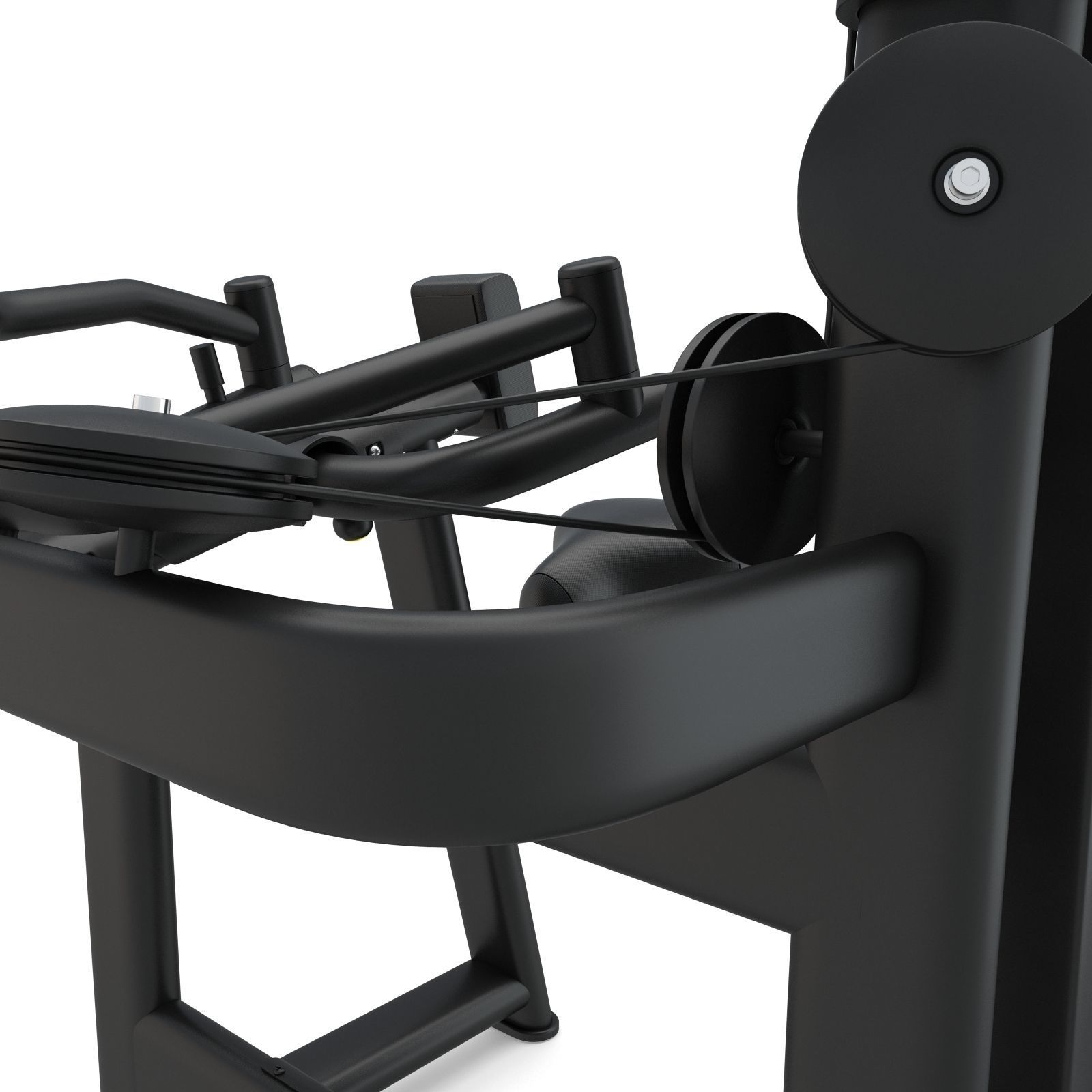 Technogym - Selectorised - Upper Back 3D model | CGTrader
