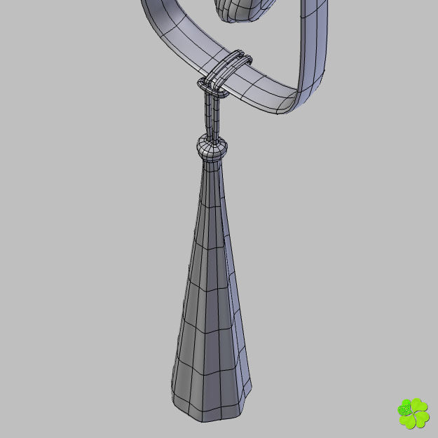 3D model Hand fan lace multicolor low poly VR / AR / low-poly | CGTrader