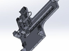 Motor and cylinder dual drive mechanism device 3D model | CGTrader