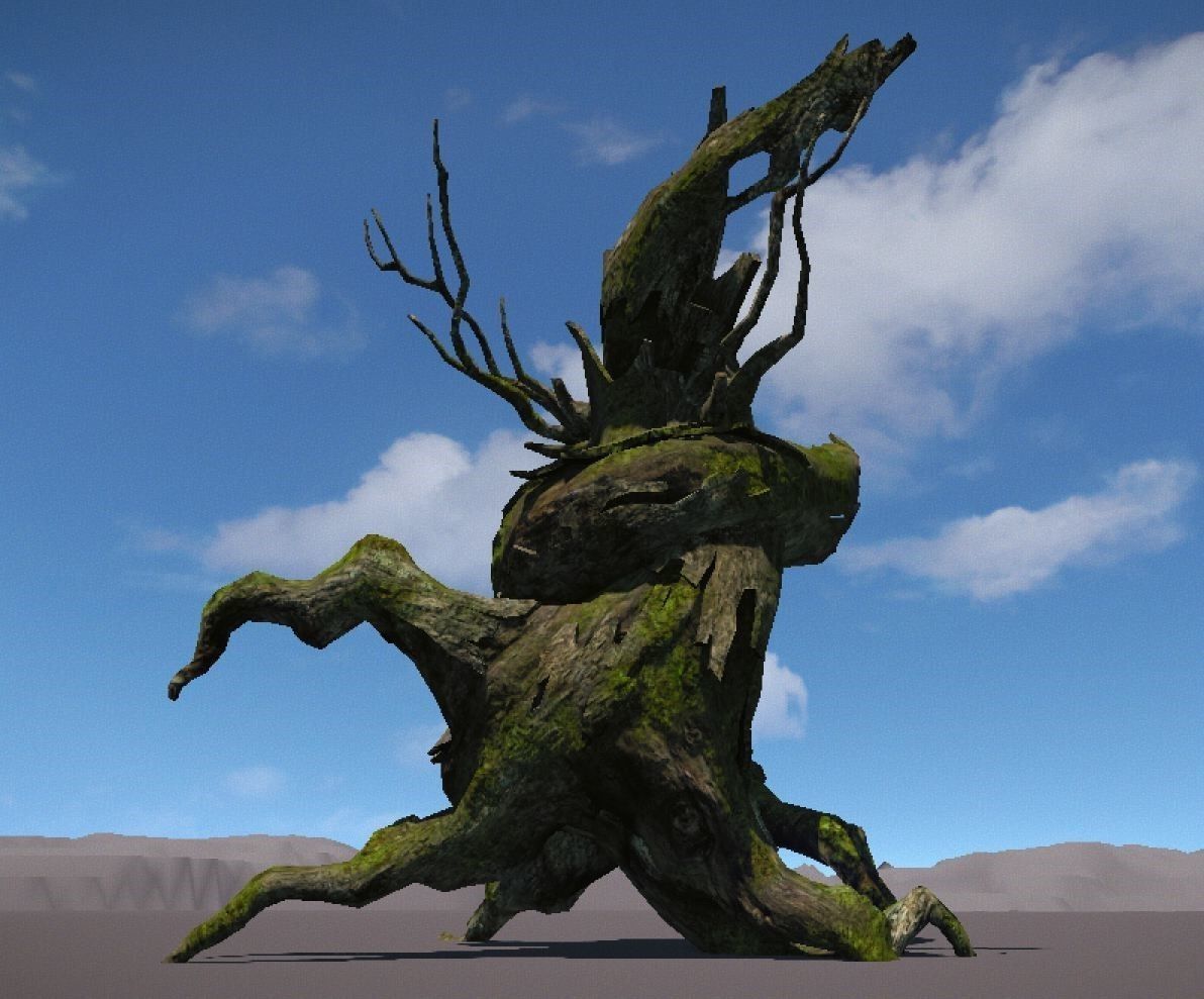 3D model Ancient Tree V11 VR / AR / low-poly | CGTrader