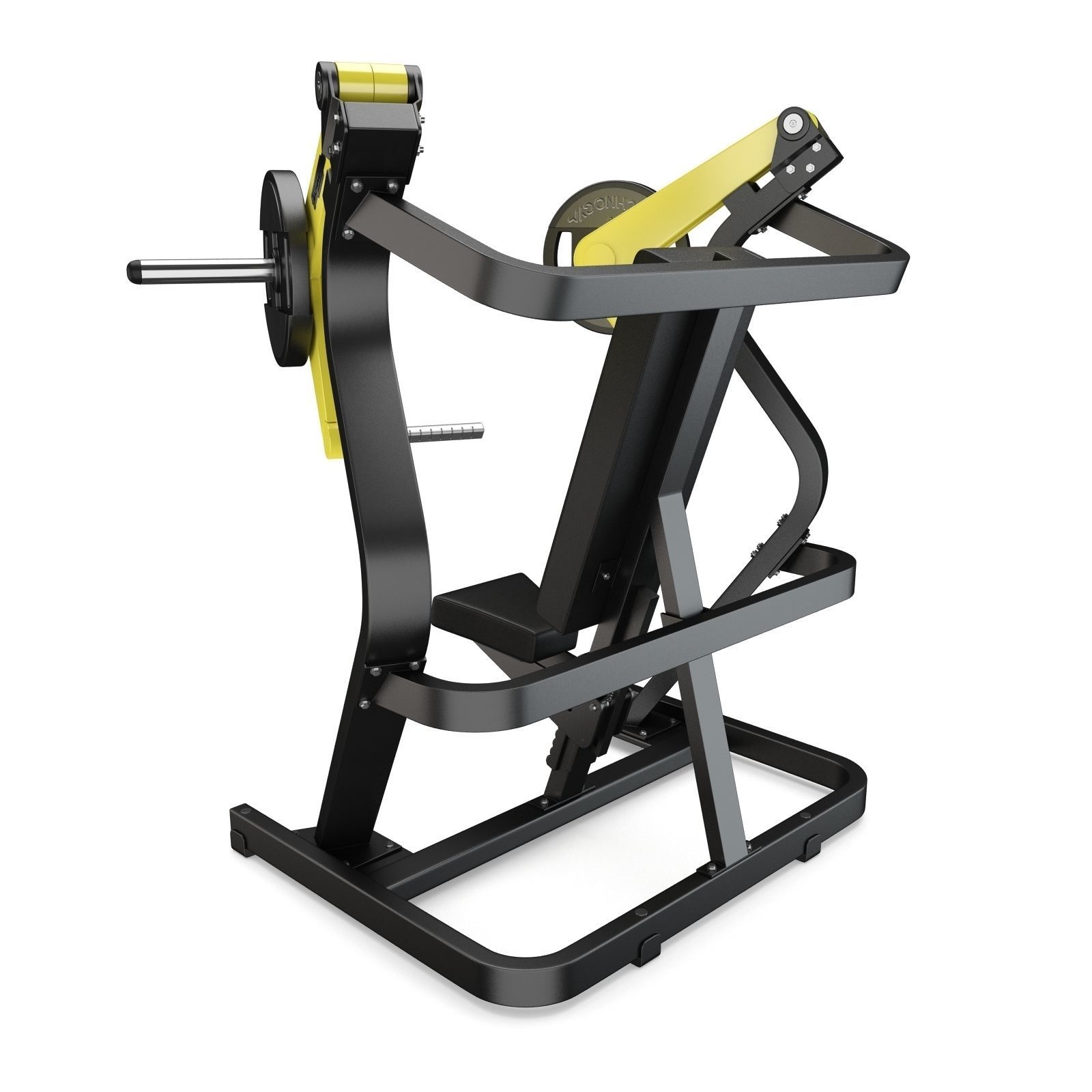 Technogym - Plate Loaded - Incline Chest Press 3D model | CGTrader