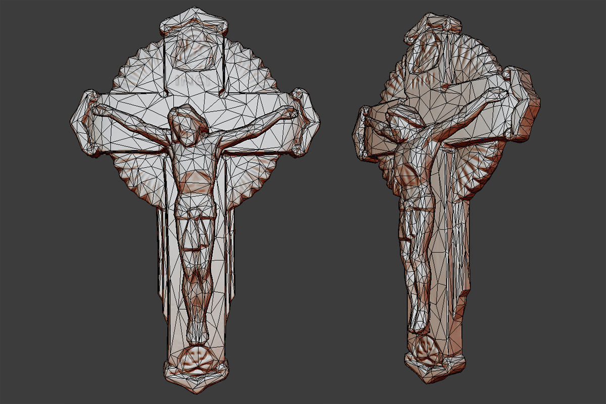 3D model Jesus Christ VR / AR / low-poly | CGTrader