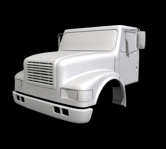 3D model International truck VR / AR / low-poly | CGTrader