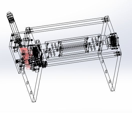 Cylinder driving rack and pinion rotating mechanism 3D model | CGTrader