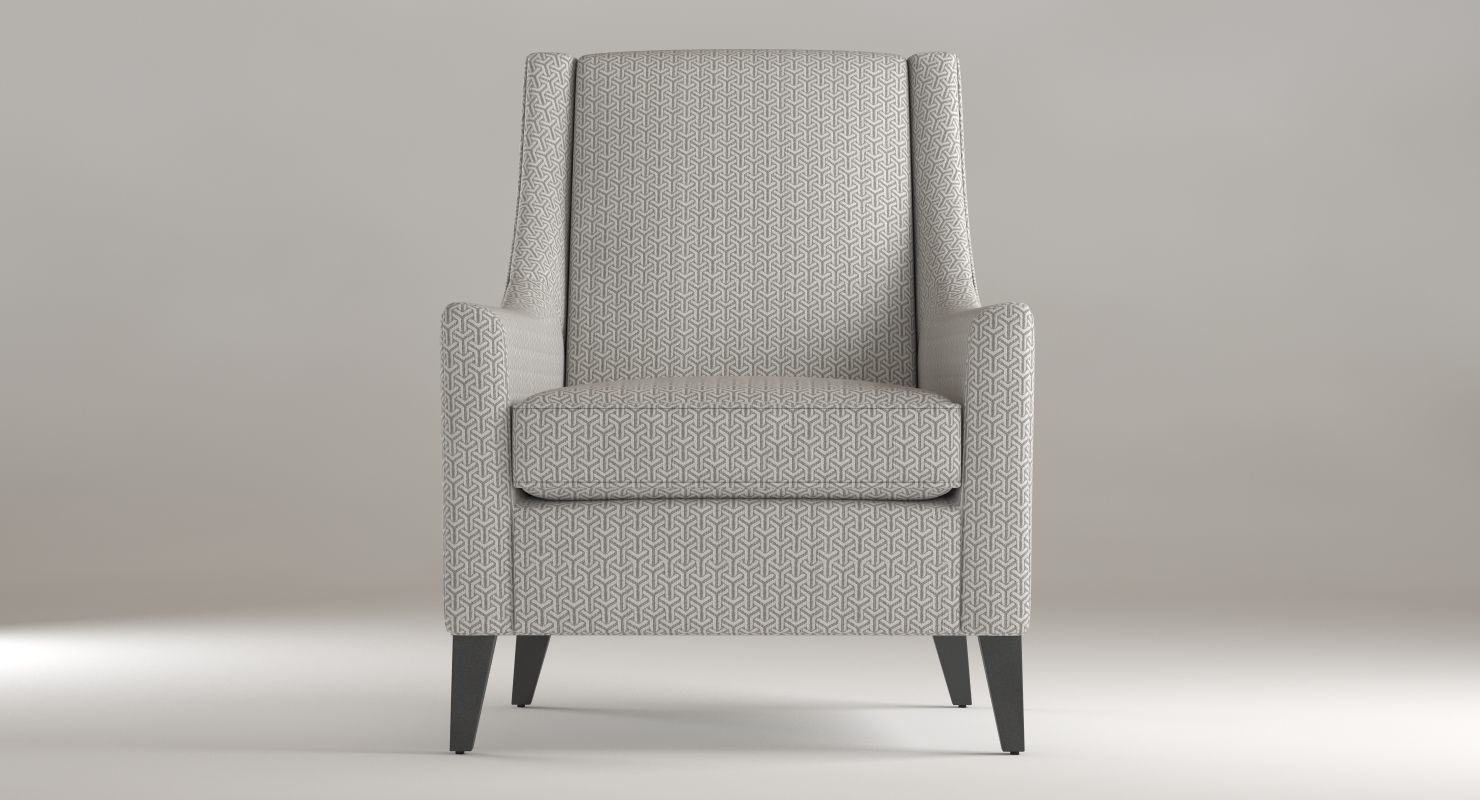 Mitchell Gold Cara Tall Chair 3D model | CGTrader