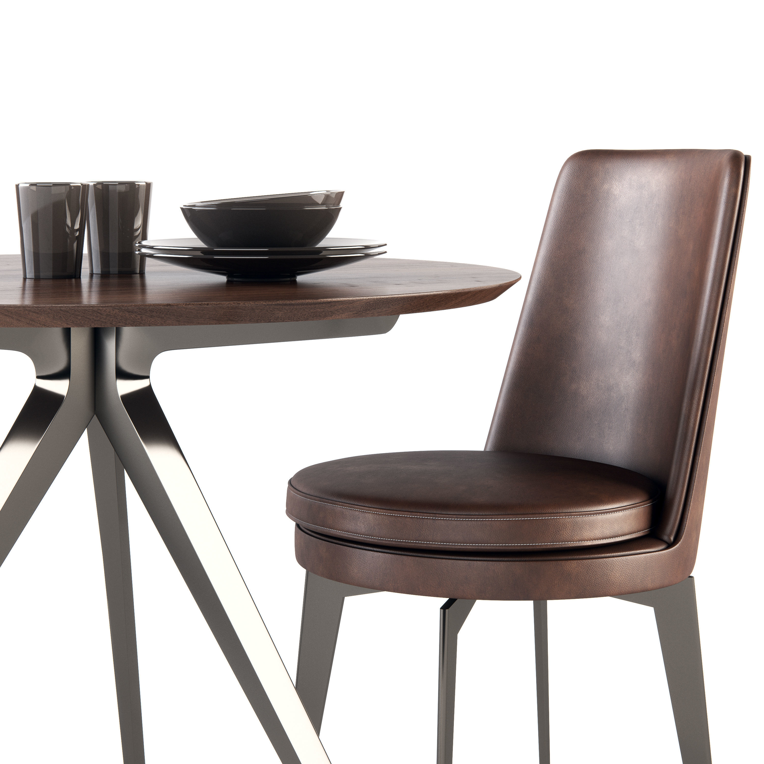 Flexform Feel Good and Zefiro 3D model | CGTrader