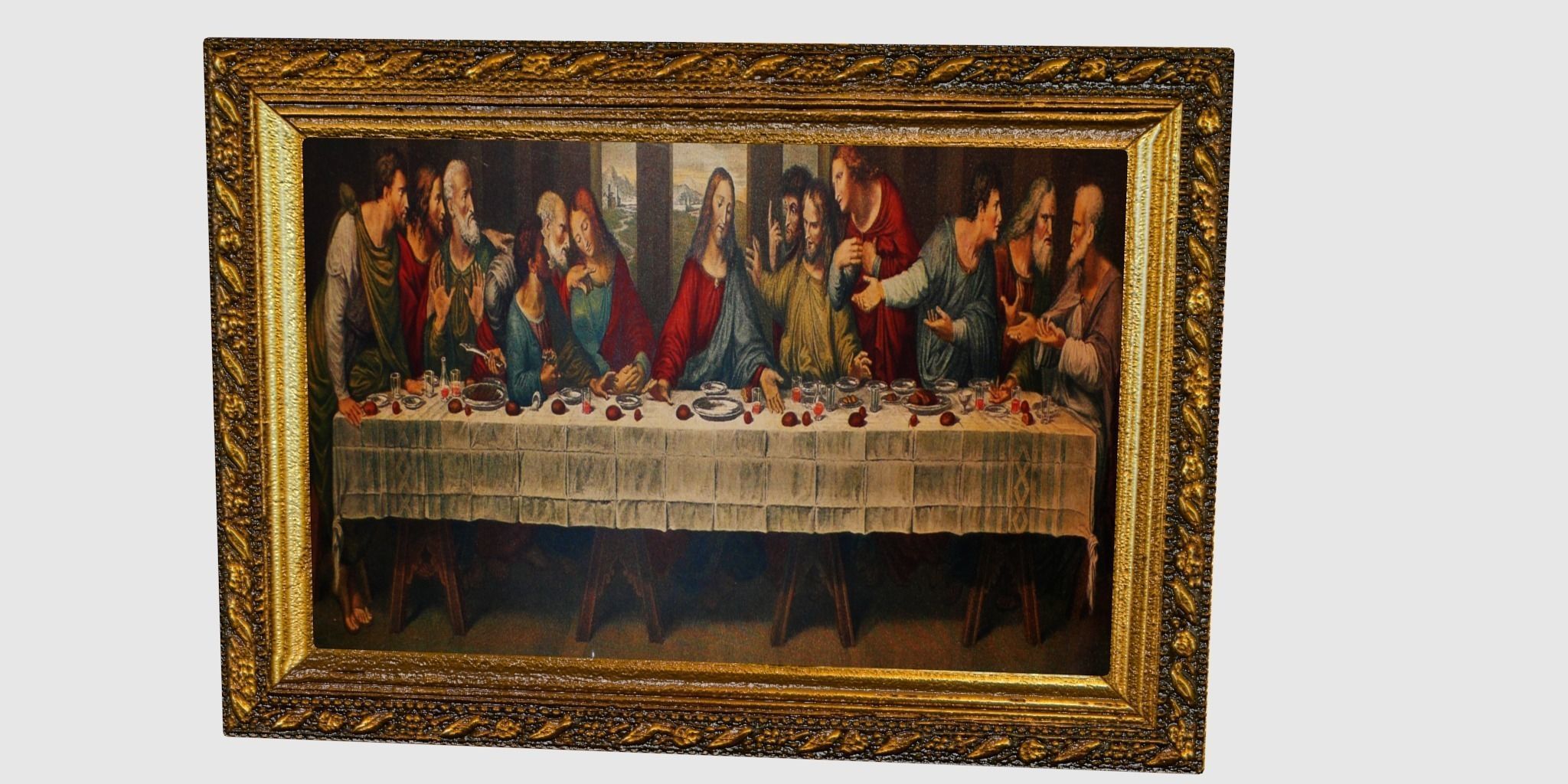 3D model The Last Supper Leonardo Da Vinci | CGTrader