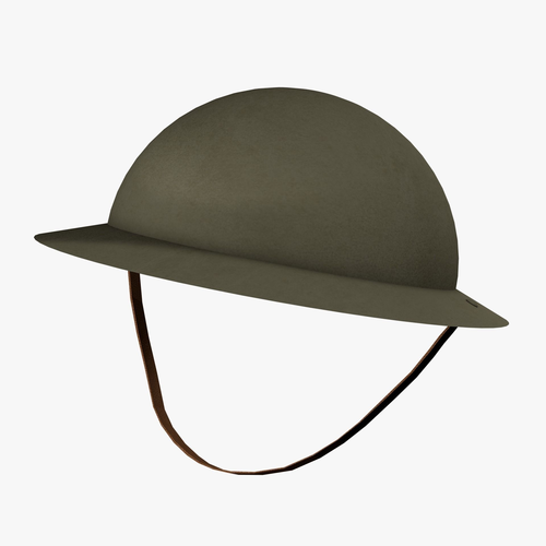 3D model Brodie Helmet M1917 VR / AR / low-poly | CGTrader
