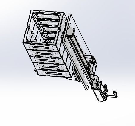 Stacking mechanism-loading mechanism 3D model | CGTrader