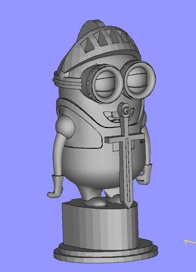 minion chess set 3D model 3D printable | CGTrader
