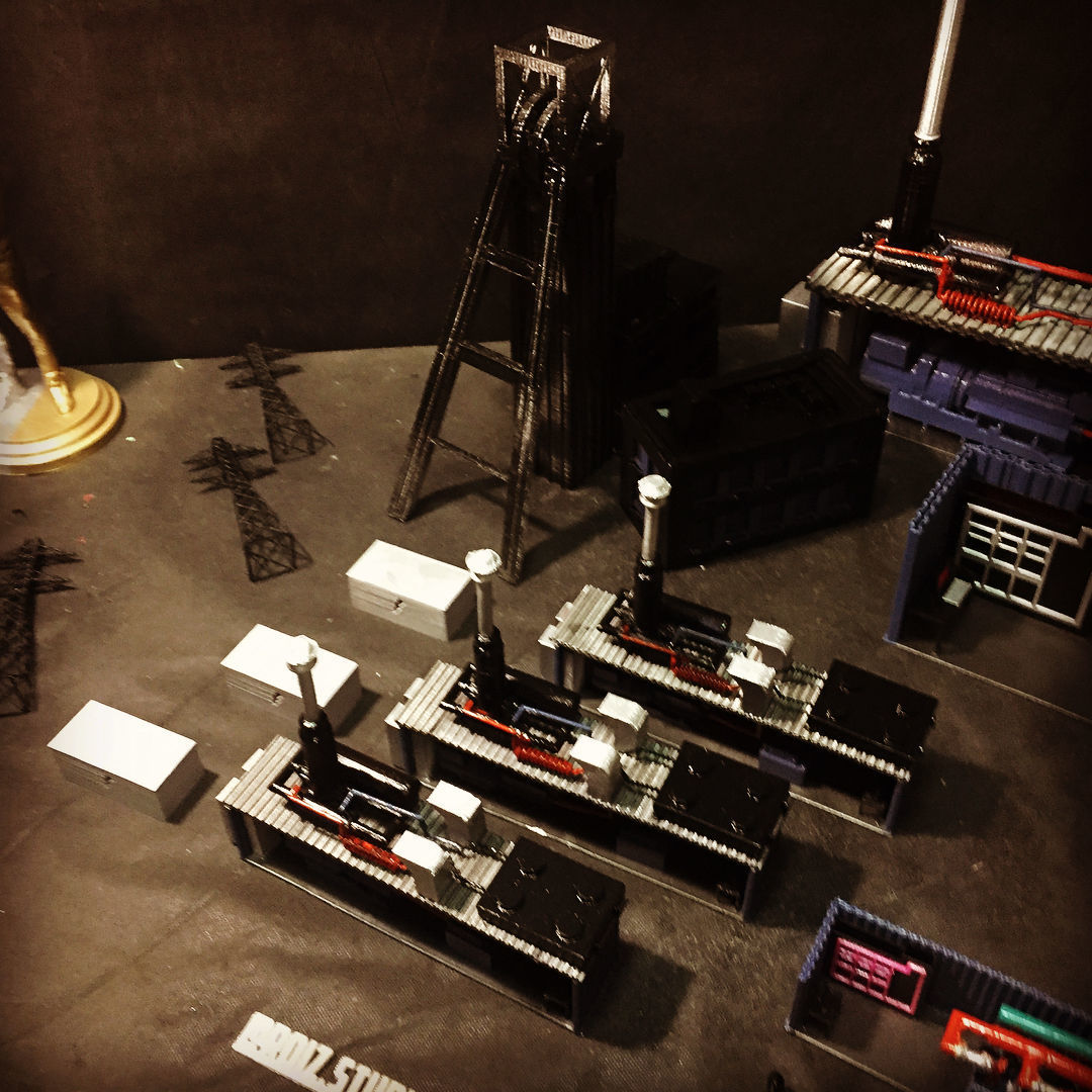 Coal Mine shaft miniature 3D model 3D printable | CGTrader