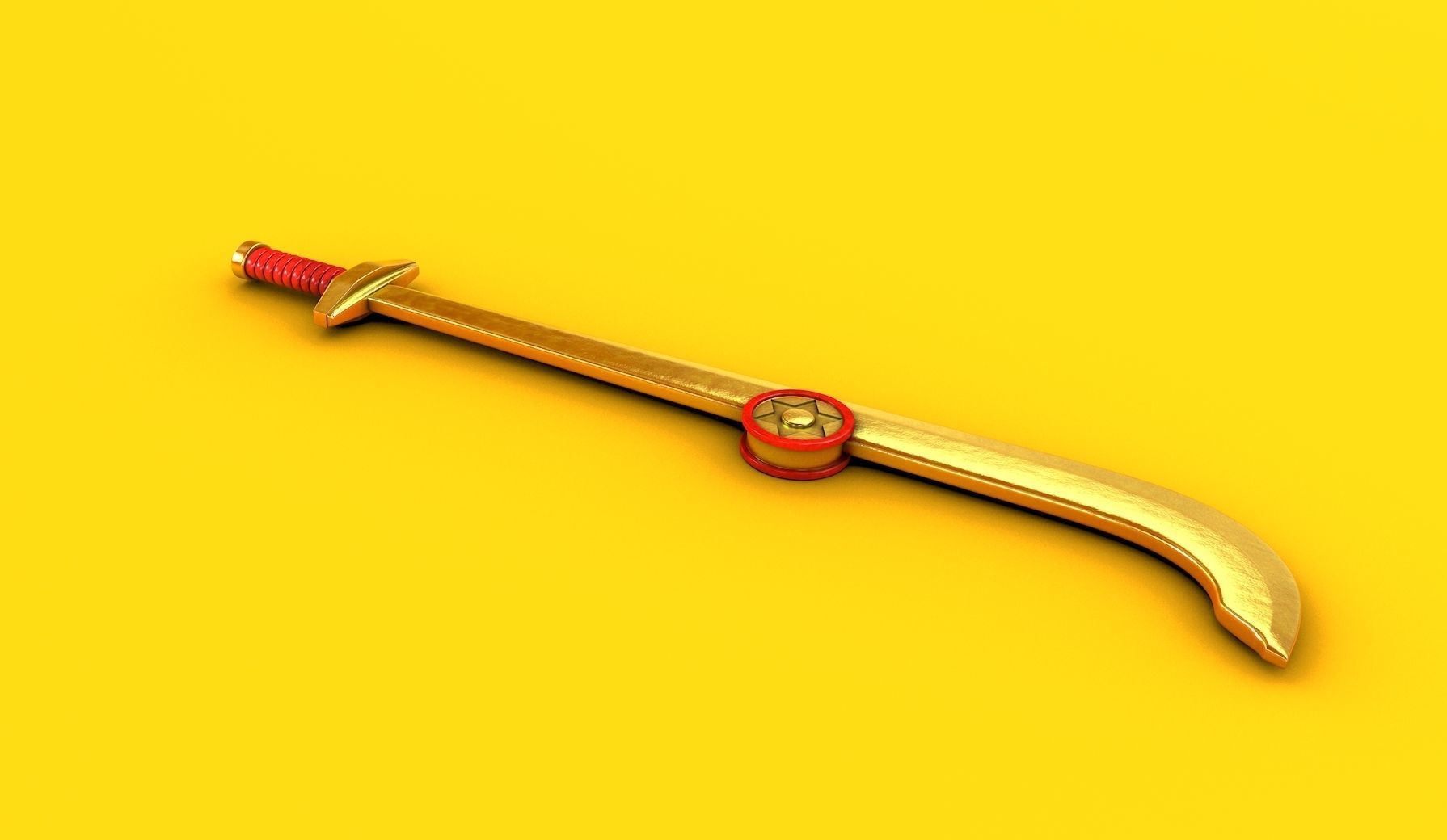 Flash Gordon 1981 Movie Sword 3D model | CGTrader