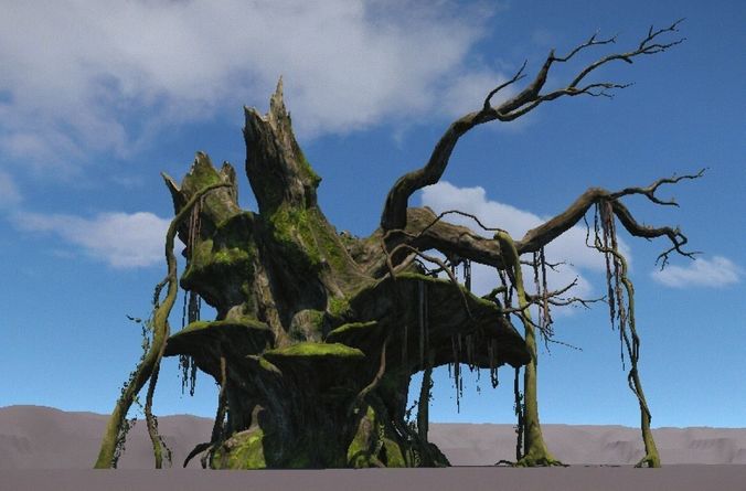 3D model Ancient Tree V19 VR / AR / low-poly | CGTrader