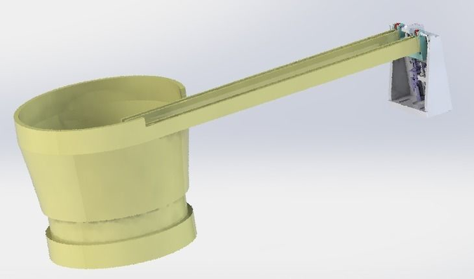 Vibration disc blocking mechanism 3D model | CGTrader