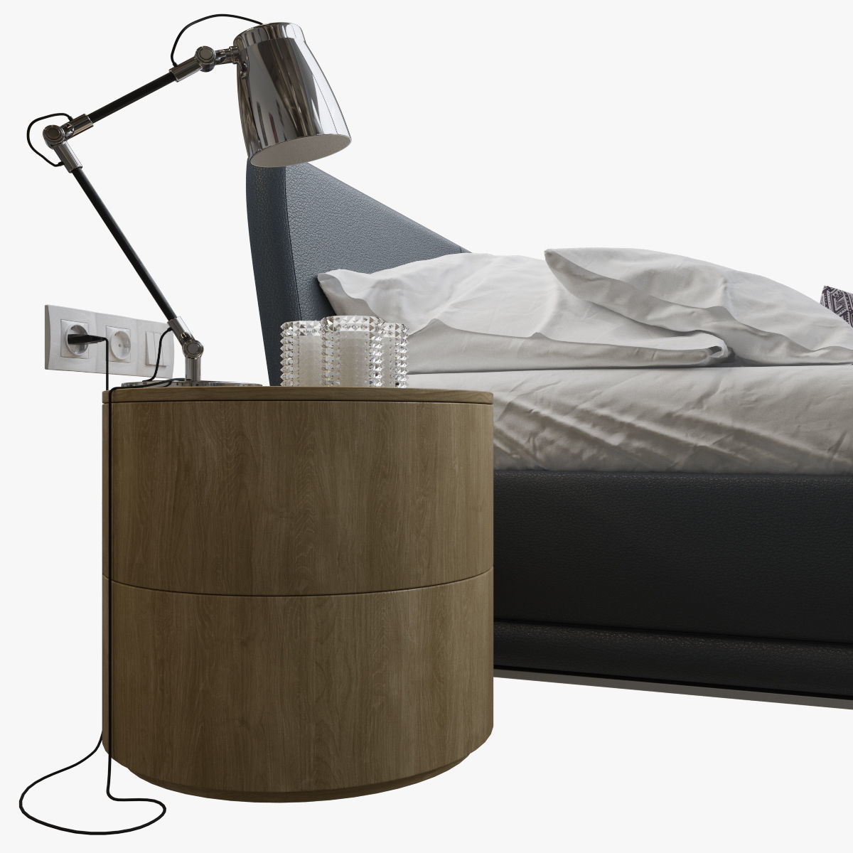 CACCARO DODO Bed 3D model | CGTrader