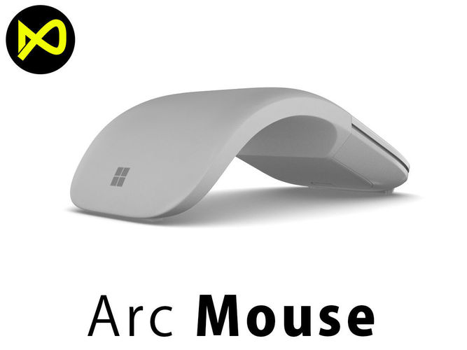 New Microsoft Surface Arc Mouse 3D model | CGTrader