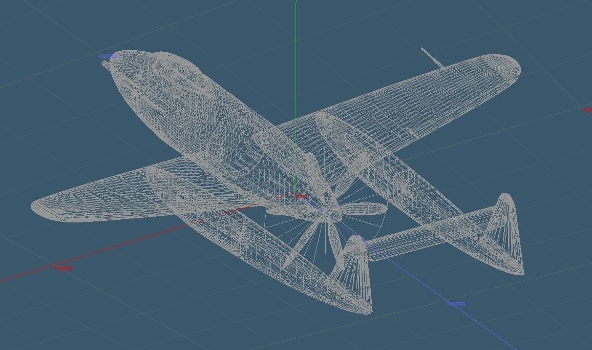 Imperial Japanese Navy Mitsubishi J4M Interceptor Fighter Senden 3D ...