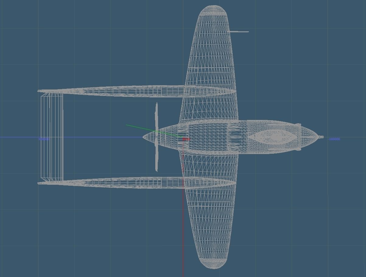 Imperial Japanese Navy Mitsubishi J4M Interceptor Fighter Senden 3D ...