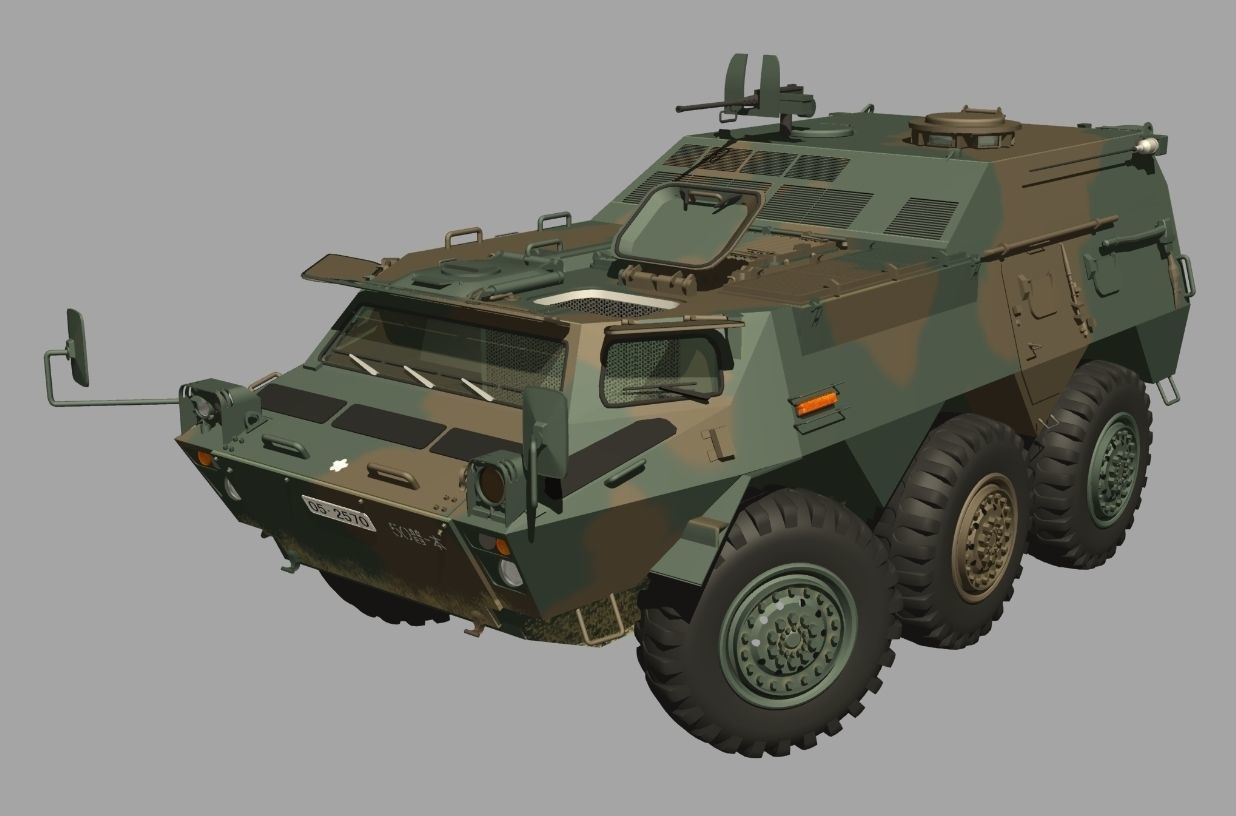 Japan Ground Self-Defense Force Type82 CCV 3D model | CGTrader