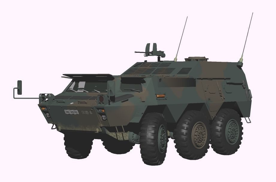 Japan Ground Self-Defense Force Type82 CCV 3D model | CGTrader