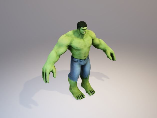 Hulk 3D free 3D model | CGTrader