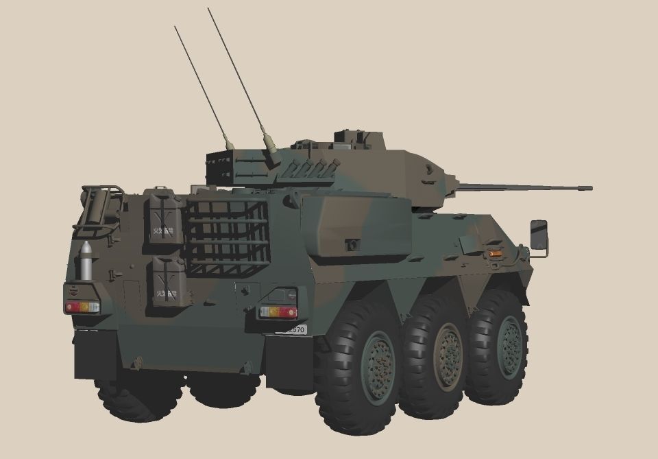 Japan Ground Self-Defense Force Type87 ARV 3D model | CGTrader