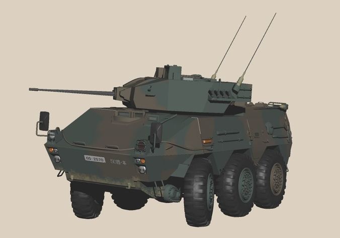 Japan Ground Self-Defense Force Type87 ARV 3D model | CGTrader