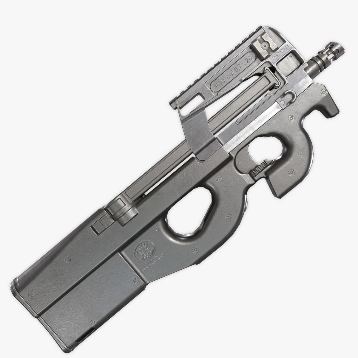 3D model FN P90 PDW VR / AR / low-poly | CGTrader