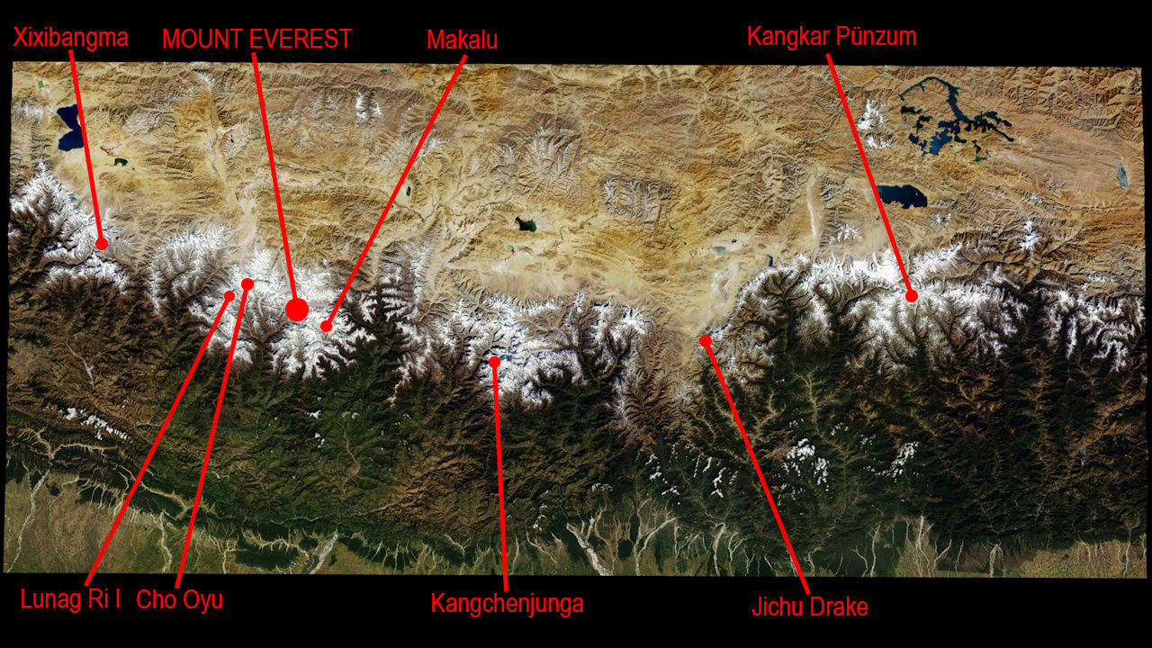 Himalaya Mountains Mount Everest Area 3D model | CGTrader