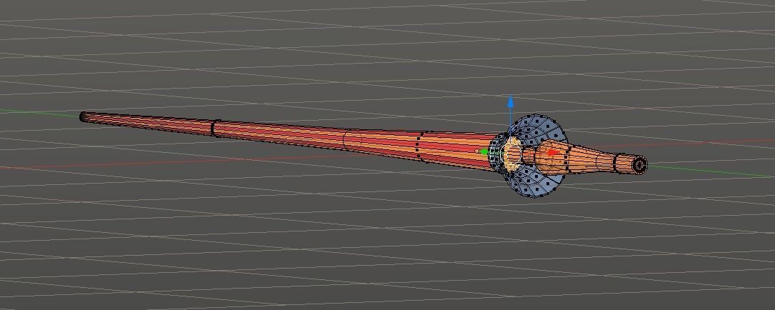 3D model Low Poly Knight Jousting Lance VR / AR / low-poly | CGTrader