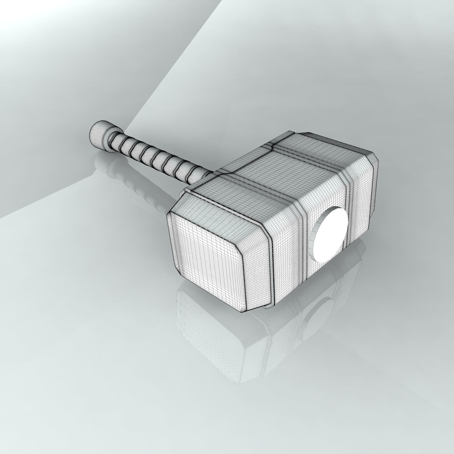 Mjolnir model pack 3D model | CGTrader