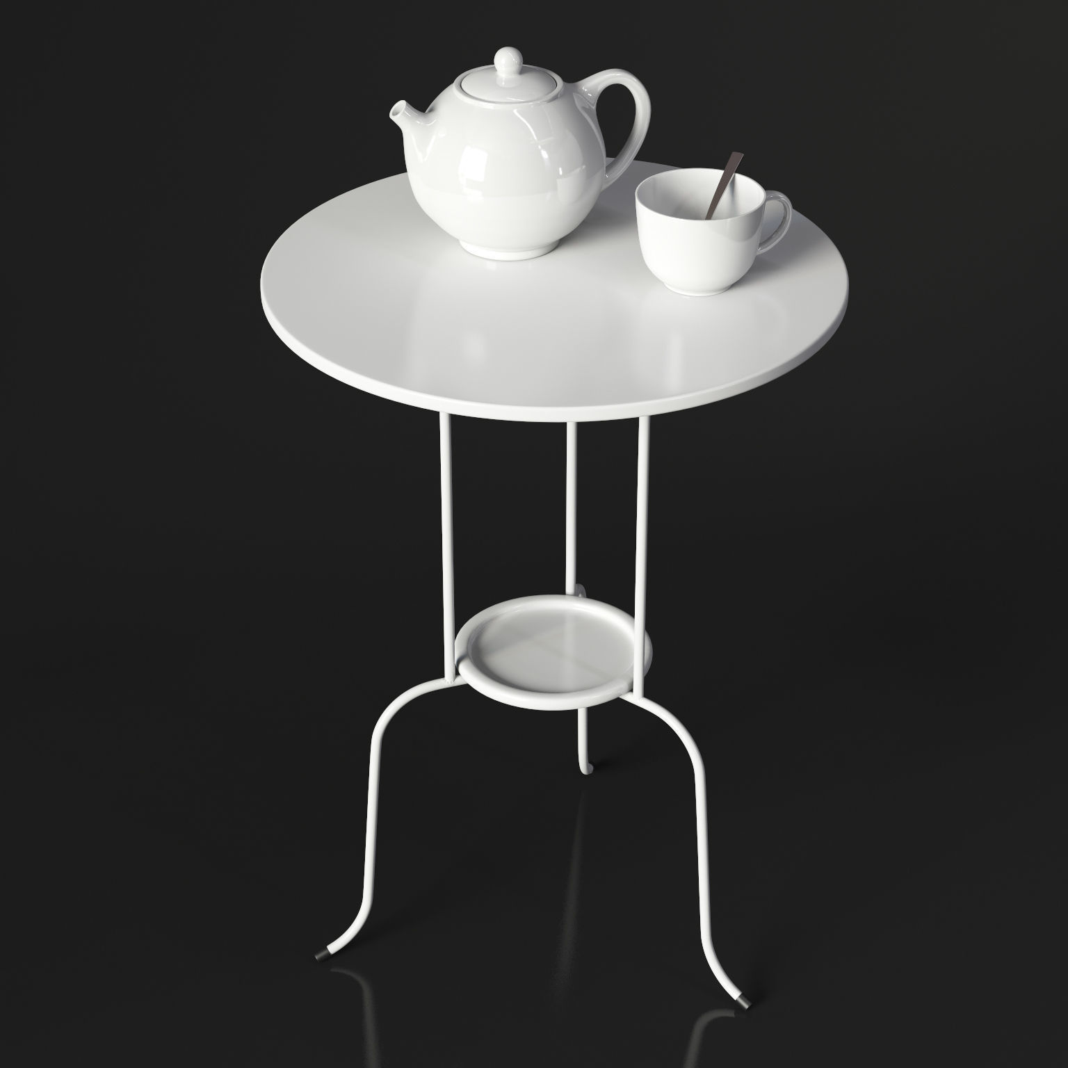 LINDVED Table 3D model | CGTrader