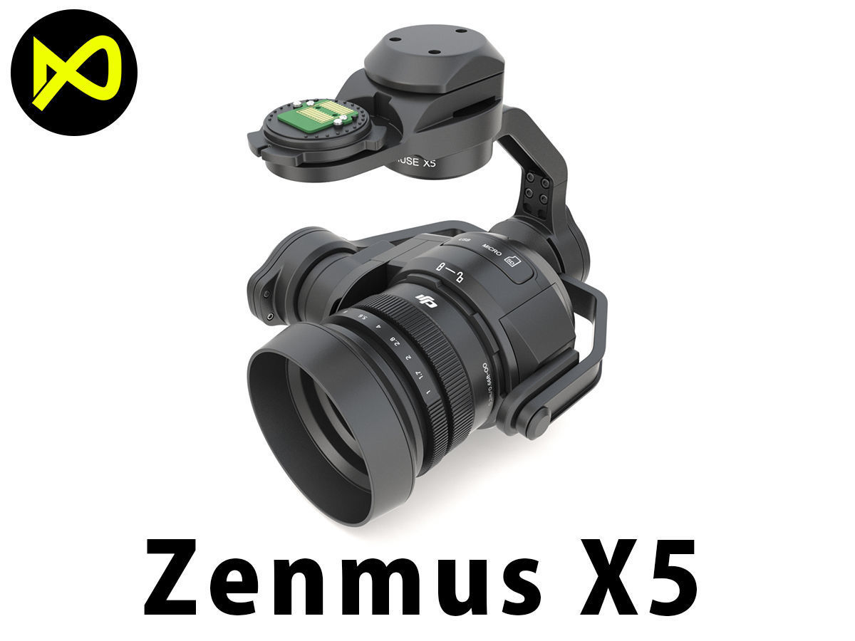 DJI Zenmuse X5 Camera 3D | CGTrader
