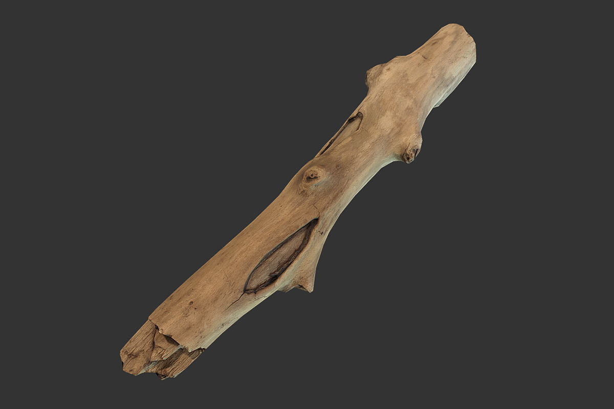 3D model Stick Piece VR / AR / low-poly | CGTrader