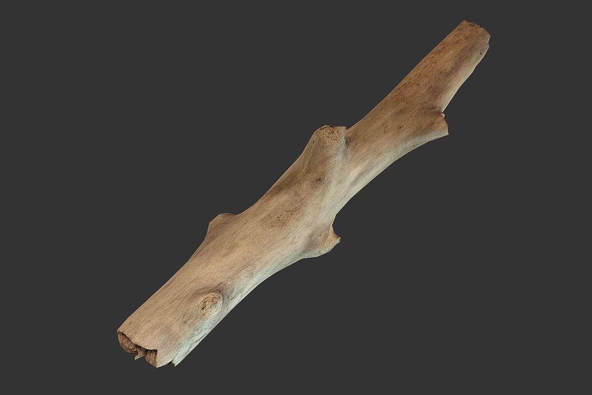 3D model Stick Piece VR / AR / low-poly | CGTrader