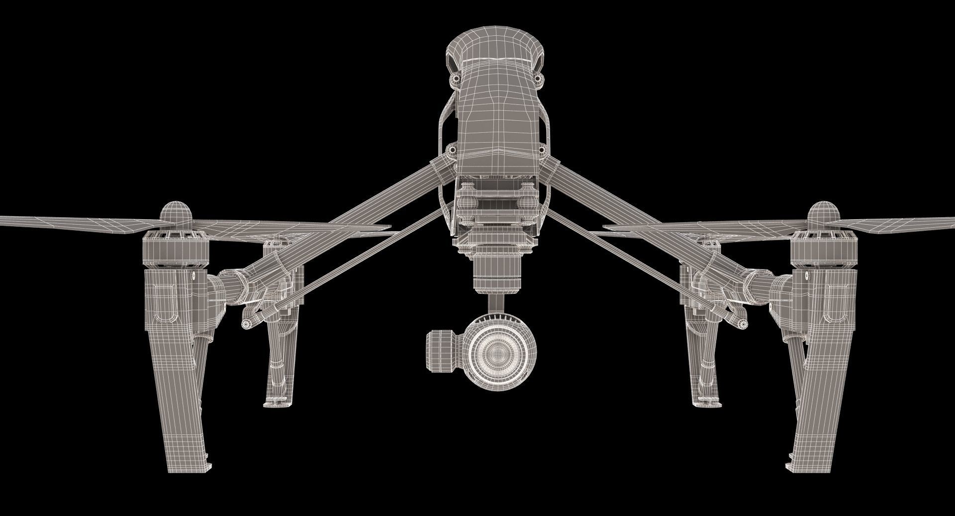 DJI Inspire 1 3D model | CGTrader