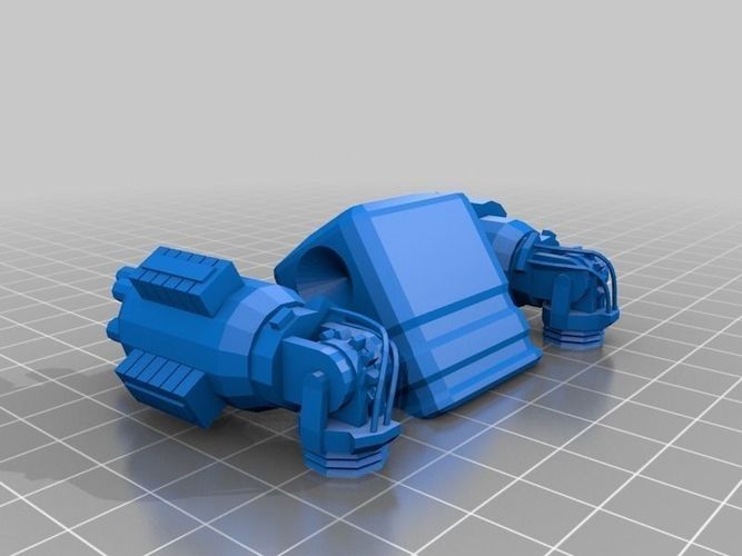 ED-209 Improved free 3D Model 3D printable STL - CGTrader.com